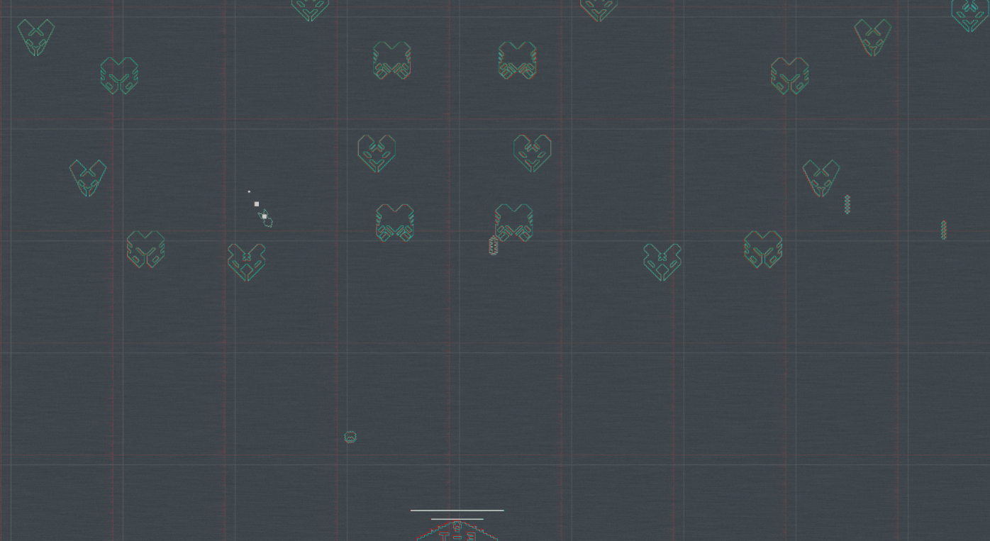 Free Minimalist Space-Invaders-Style Shooter on Steam