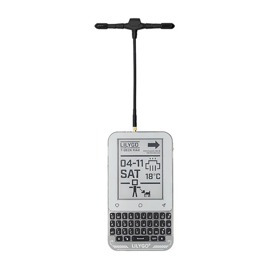 T-Deck Max: бюджетный гаджет с QWERTY-клавиатурой и LoRa для связи без ...